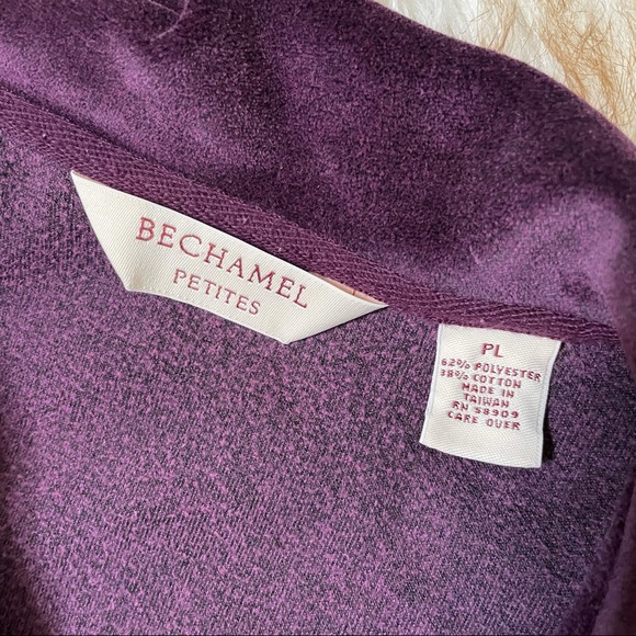 Bechamel | Jackets & Coats | Bechamel Purple Velour Jacket | Poshmark
